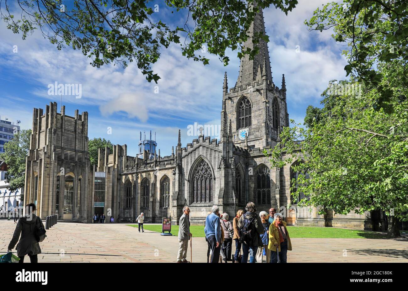 Sheffield Cathedral also known as The Cathedral Church of St Peter and ...