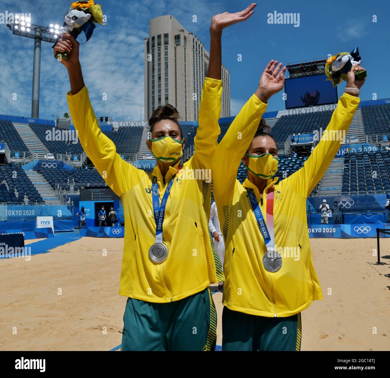 Tokyo, Japan. 06th Aug, 2021. Silver medalist Australia's Mariafe ...