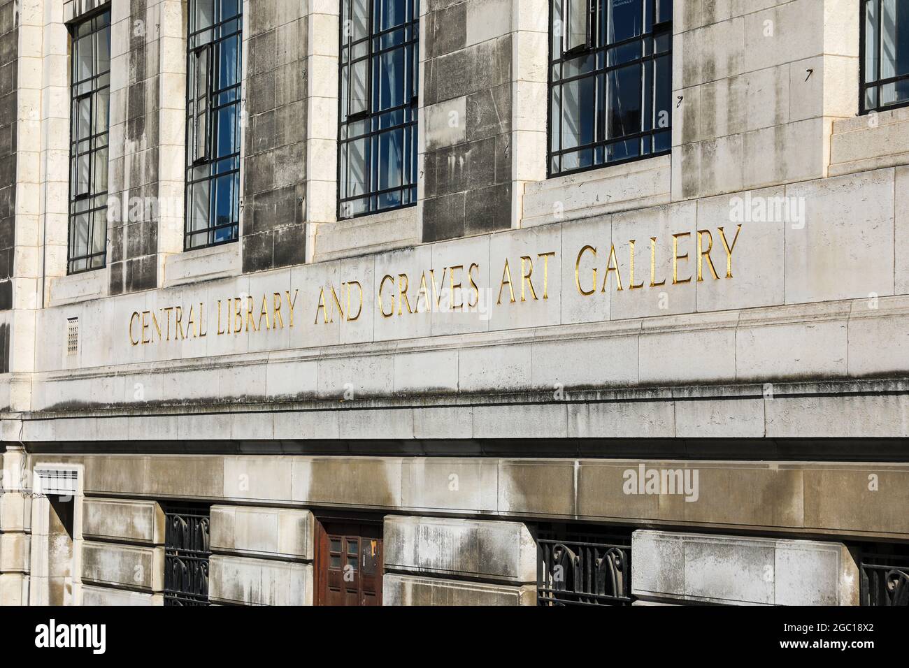 The Graves Gallery and Central Library, Sheffield, South Yorkshire ...