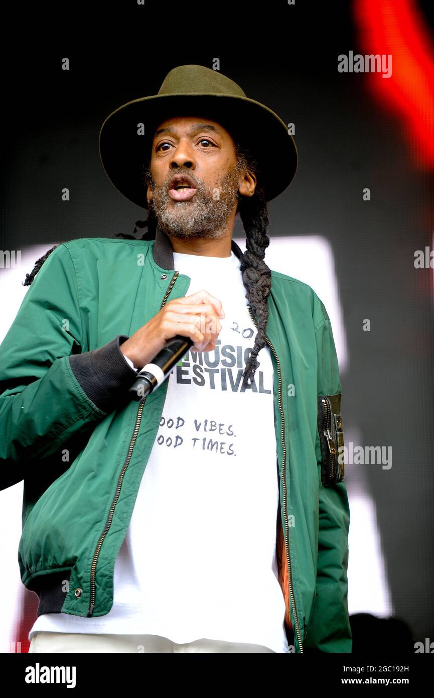 Aswad Performing at Lets Rock Leeds 80s Stock Photo - Alamy