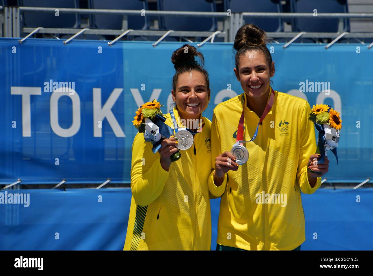 Tokyo, Japan. 06th Aug, 2021. Silver medalist Australia's Mariafe ...