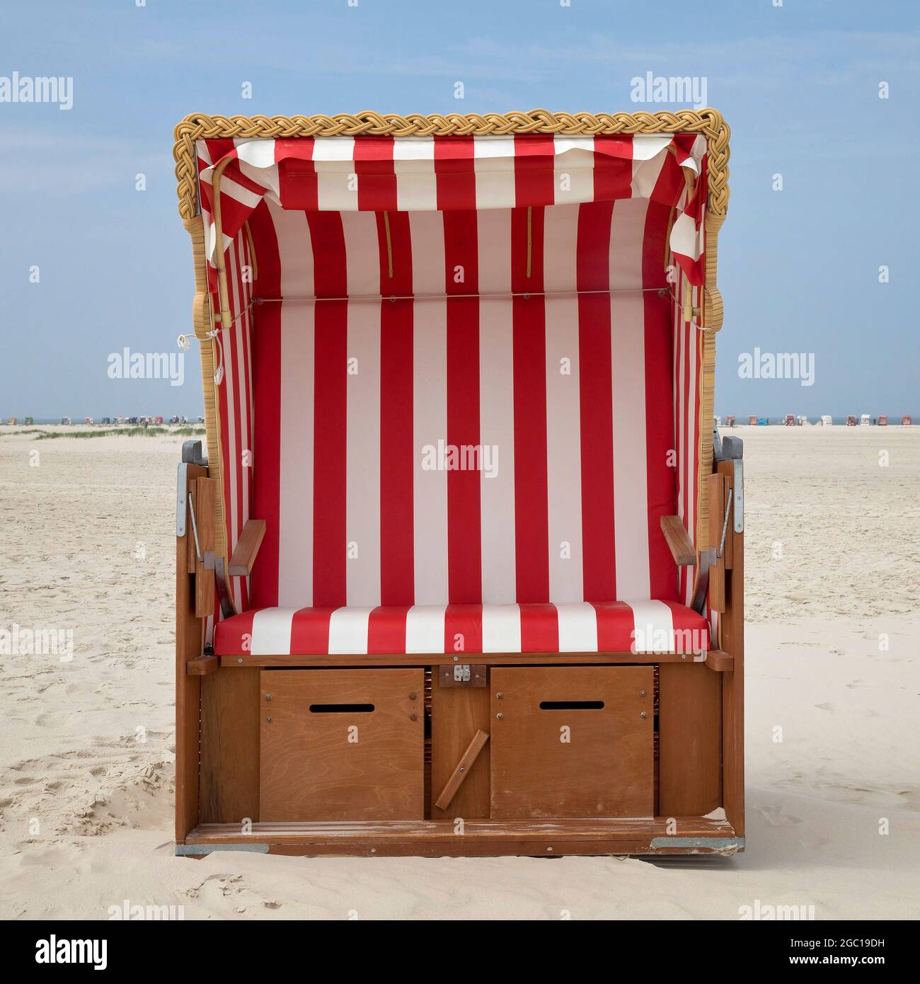 German beach chair hi-res stock photography and images - Alamy