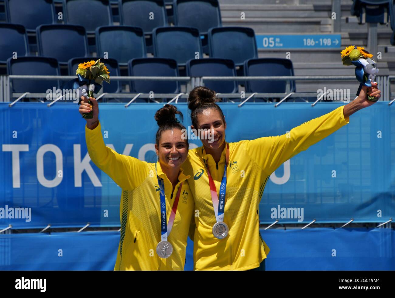 Tokyo, Japan. 06th Aug, 2021. Silver medalist Australia's Mariafe ...