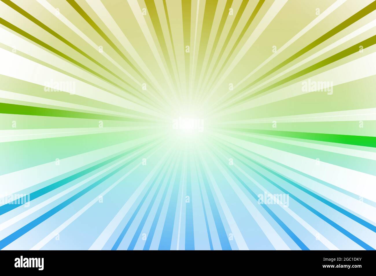 Abstract background with sun rays. Summer vector illustration for ...