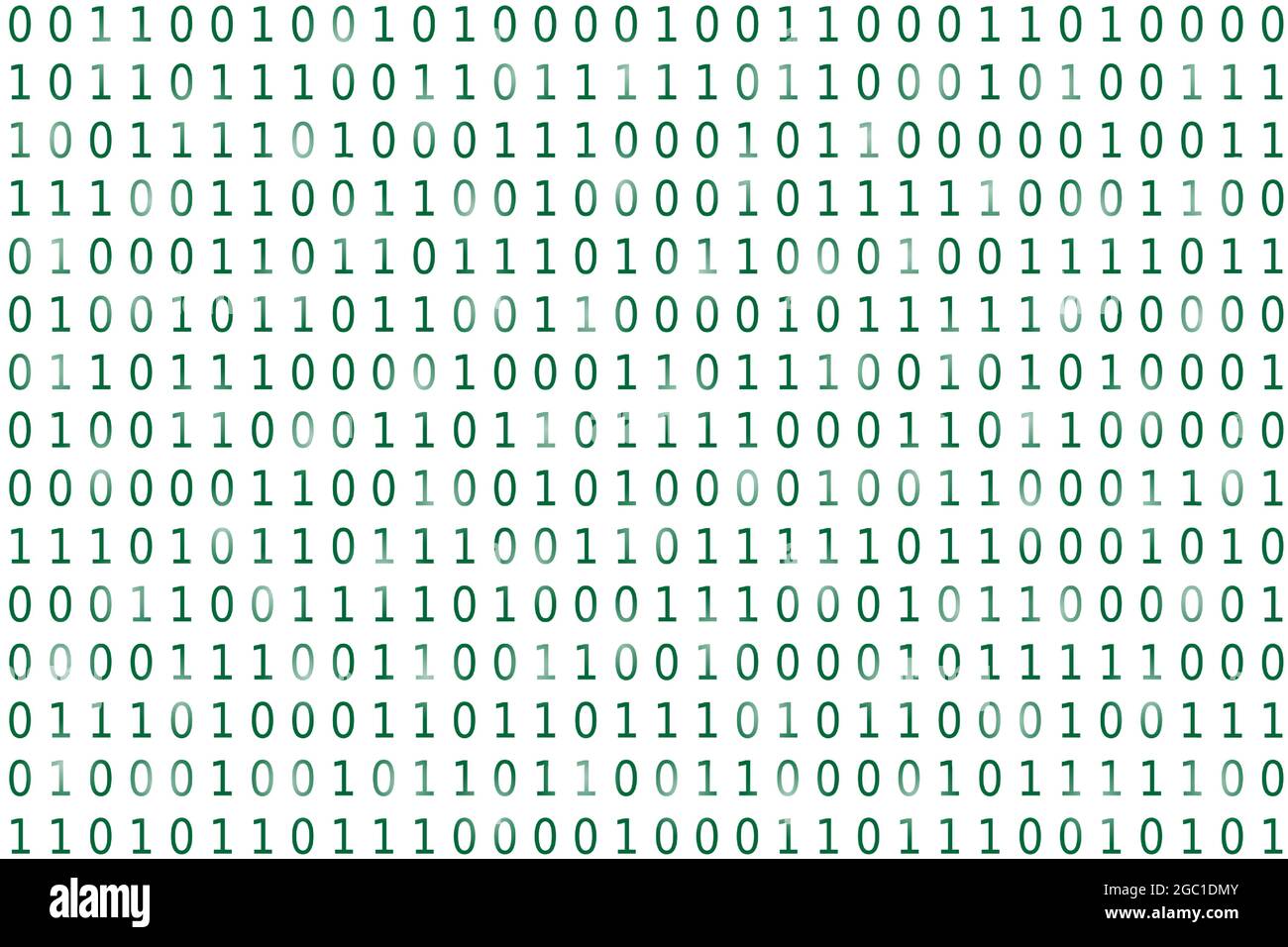 Program Datum Background Programming Binary Coding Matrix Vector Illustration Stock Vector