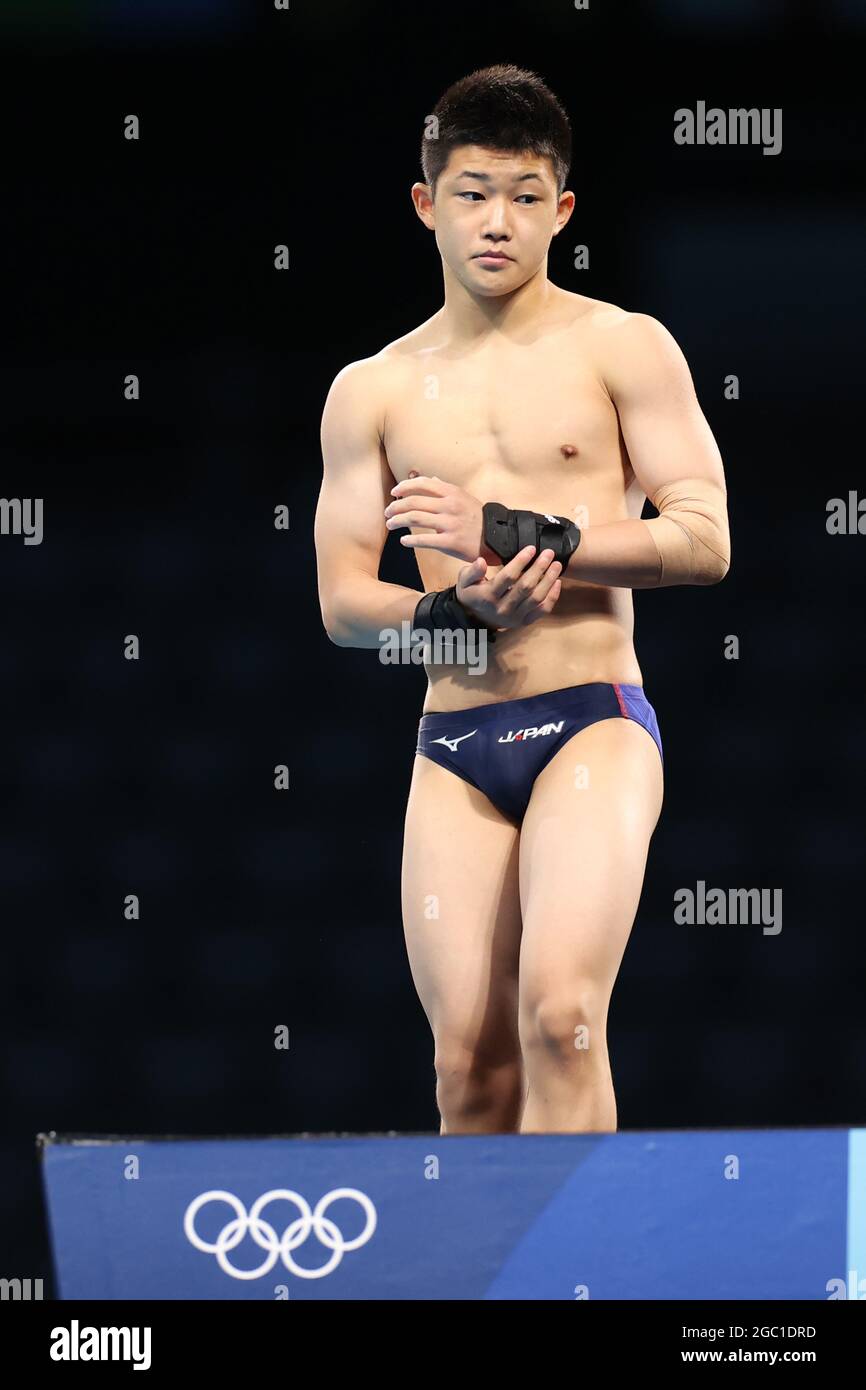 Tokyo, Japan. 6th Aug, 2021. Rikuto Tamai (JPN) Diving : Men's 10m Platform Preliminary during ...