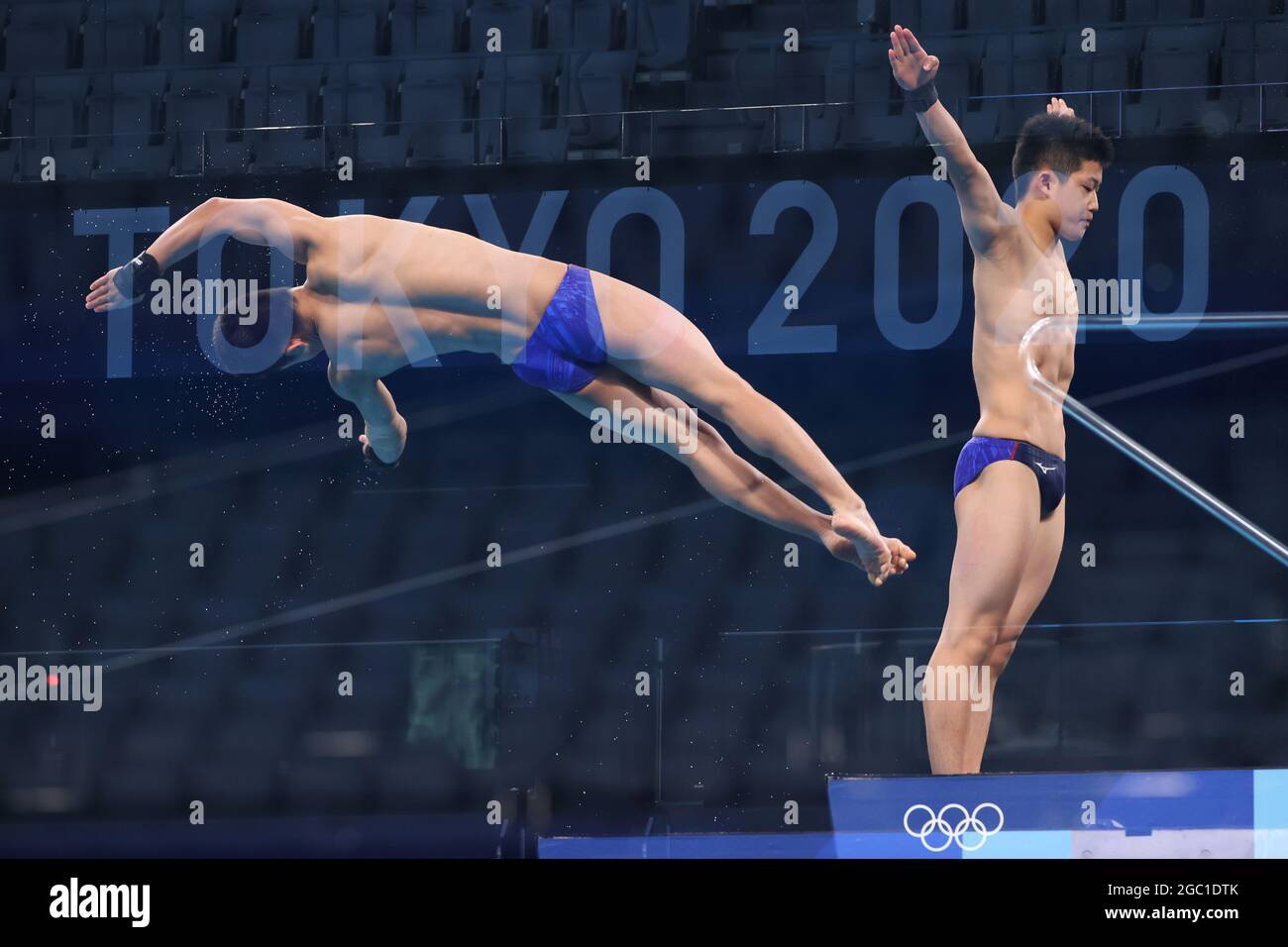 Tokyo, Japan. 6th Aug, 2021. Rikuto Tamai (JPN) Diving : Men's 10m ...