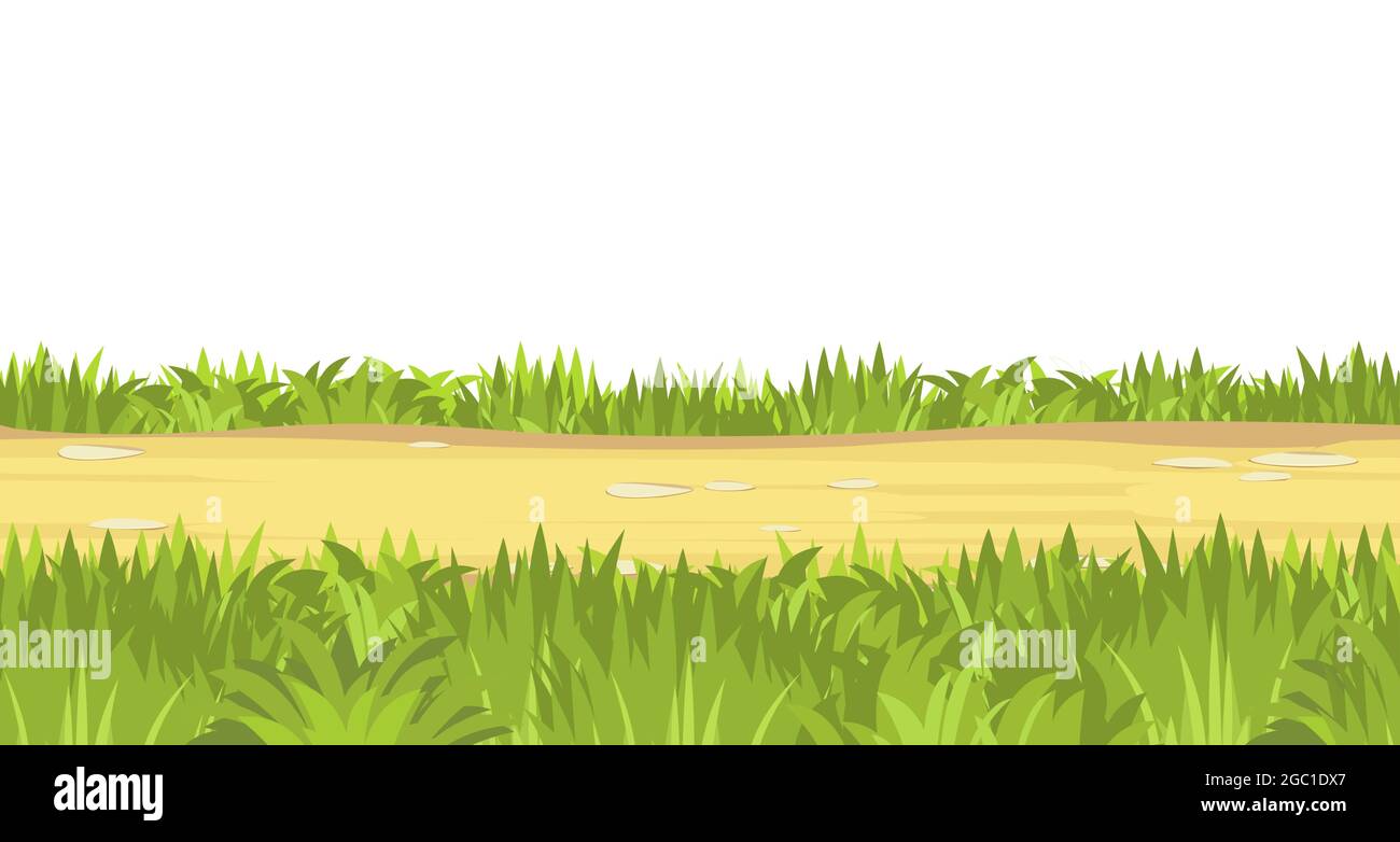 Horizontal Road Cartoon