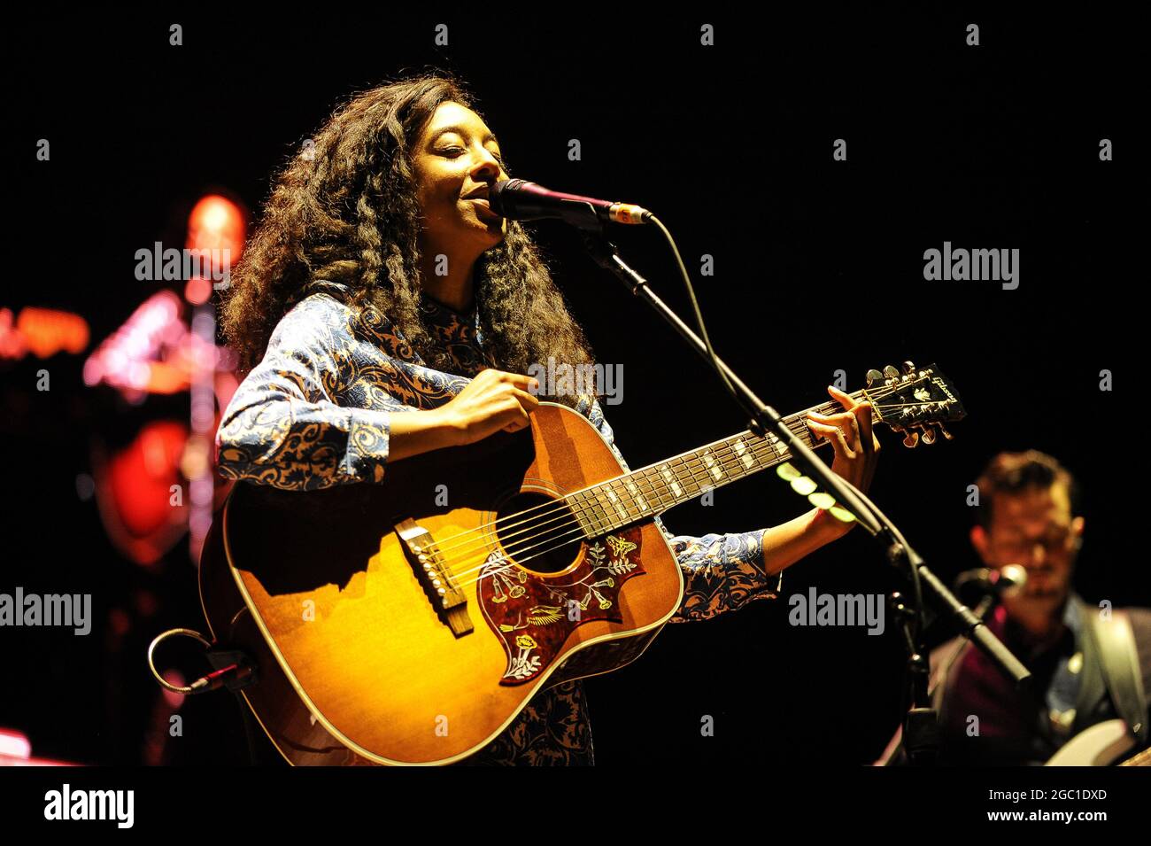 Corinne Bailey Rae Performing live at Sheffield Arena , Sheffield Stock ...