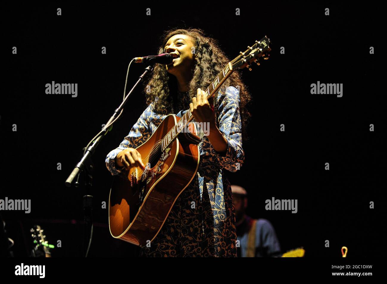 Corinne Bailey Rae Performing live at Sheffield Arena , Sheffield Stock ...