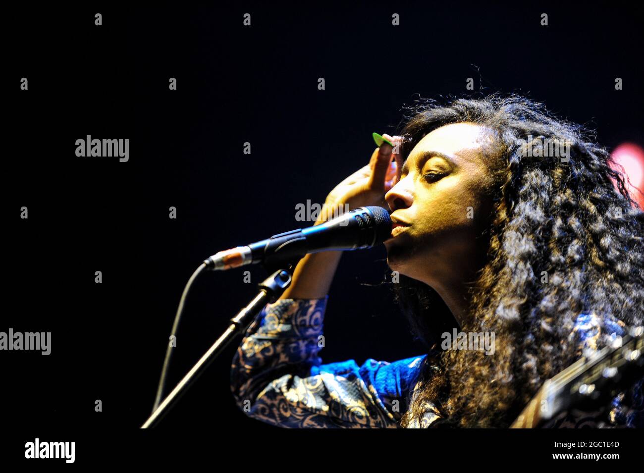 Corinne Bailey Rae Performing live at Sheffield Arena , Sheffield Stock ...