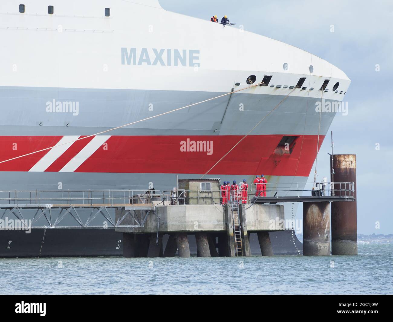 Sheerness, Kent, UK. 6th August, 2021. The new DFDS Calais to Sheerness ...