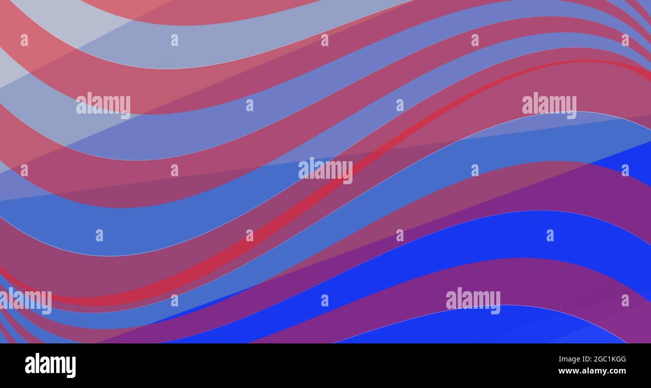 Image of red and blue stripe abstract patterns from american flag Stock ...