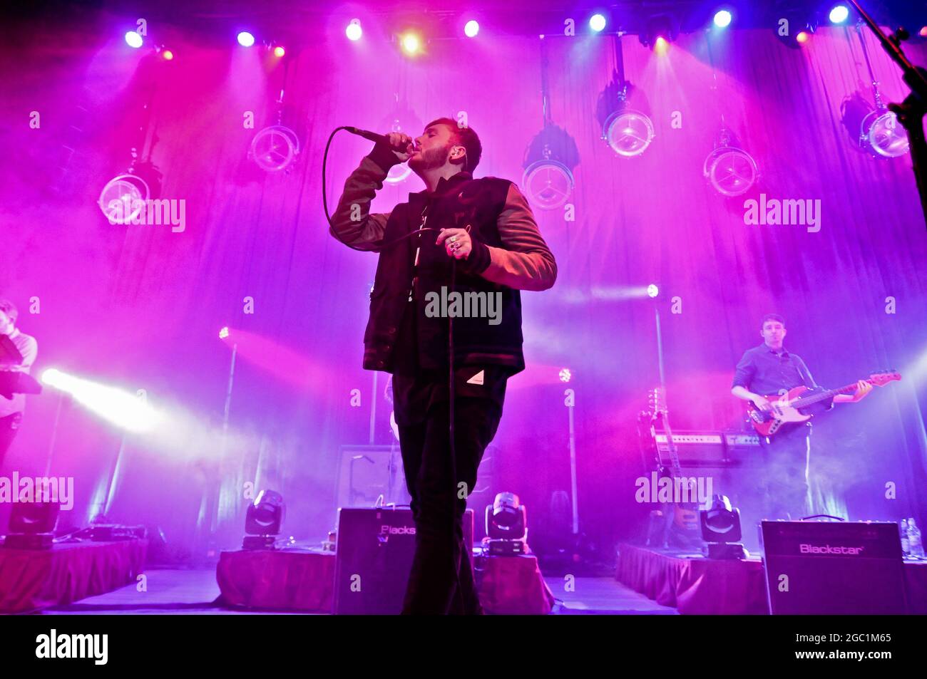 James Arthur Performing at Sheffield City Hall Stock Photo - Alamy