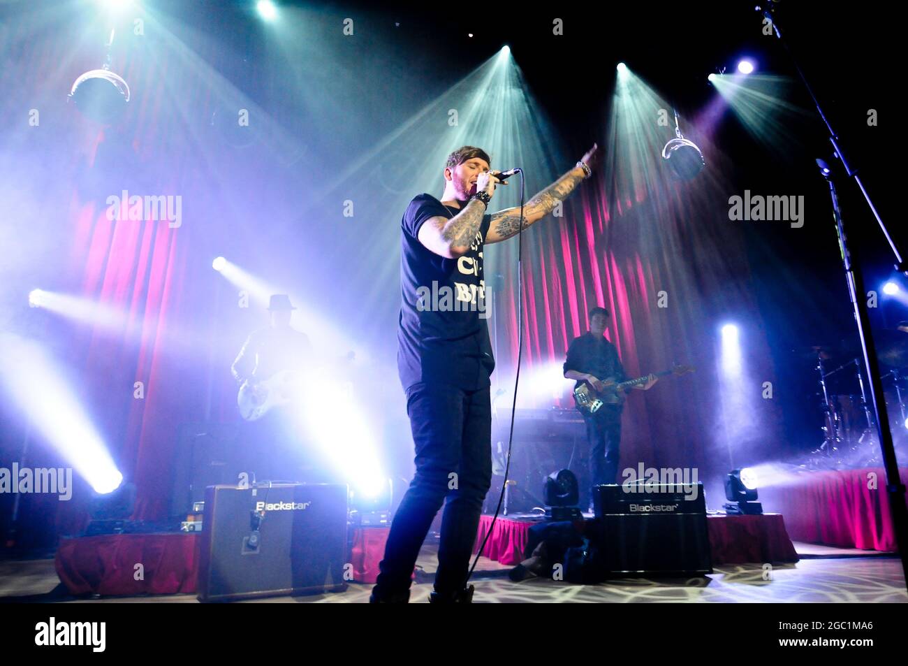 James Arthur Performing at Sheffield City Hall Stock Photo - Alamy