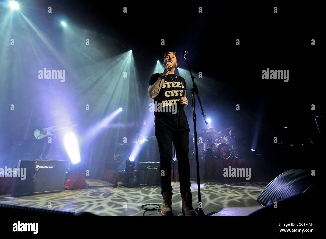 James Arthur Performing at Sheffield City Hall Stock Photo - Alamy