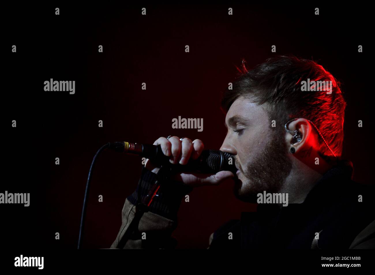 James Arthur Performing at Sheffield City Hall Stock Photo - Alamy