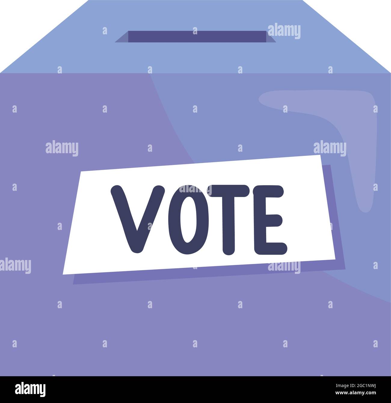 ballot box icon Stock Vector Image & Art - Alamy