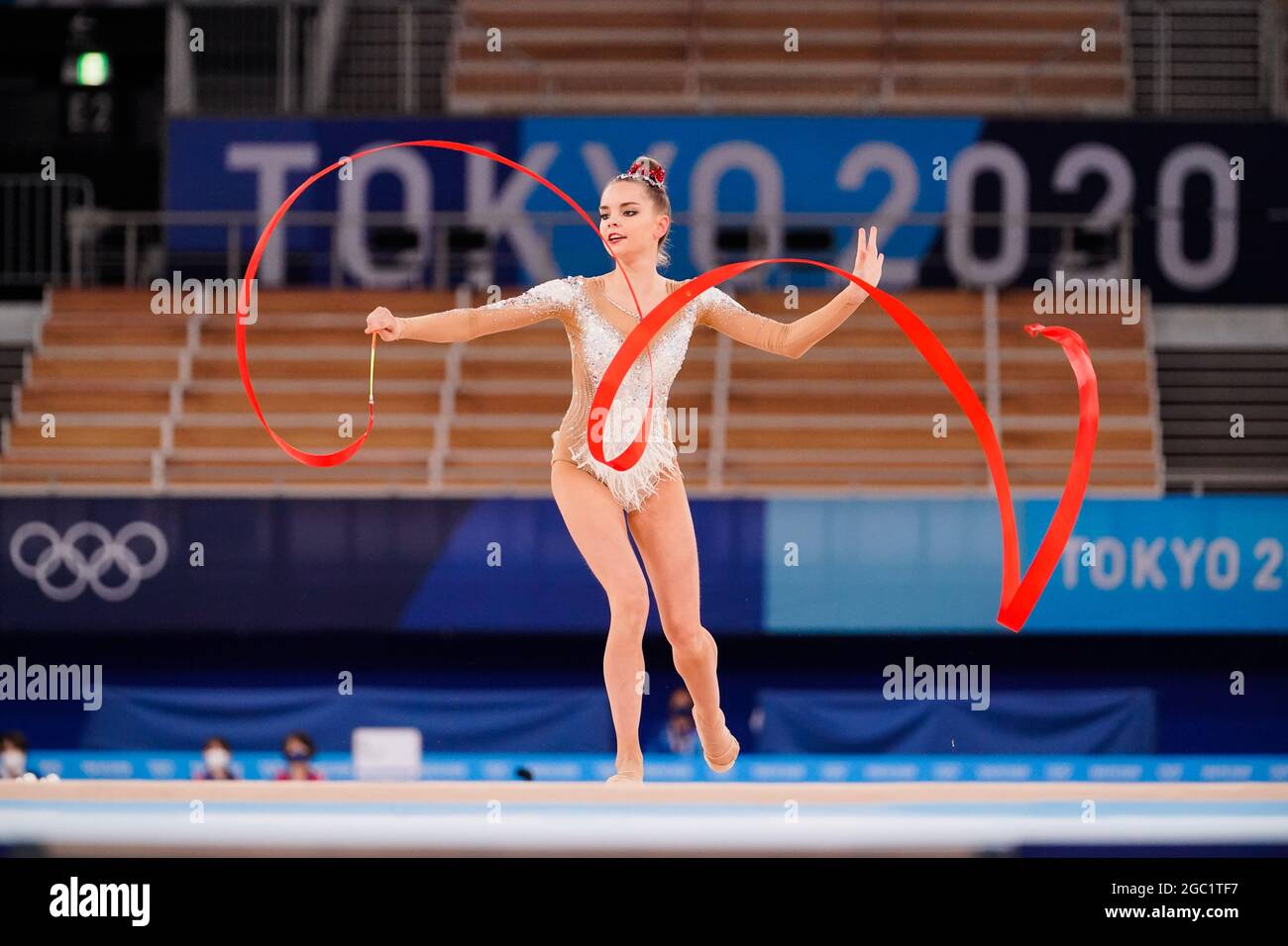 Tokyo, Japan. 6th Aug, 2021. Dina Averina (ROC) Rhythmic Gymnastics ...