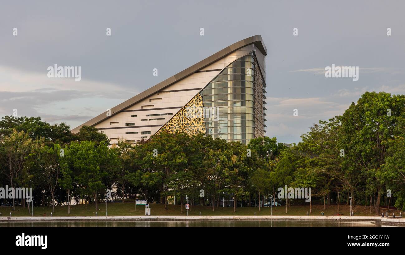 Kota Kinabalu, Sabah, Malaysia - April 24, 2021 : Beautiful library ...