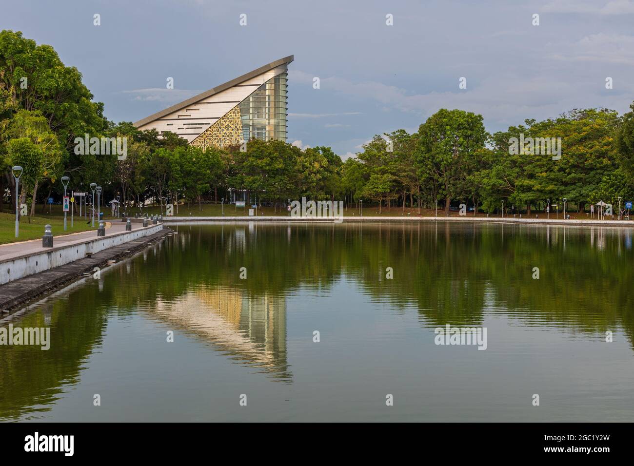 Kota Kinabalu, Sabah, Malaysia - April 24, 2021 : Beautiful library ...
