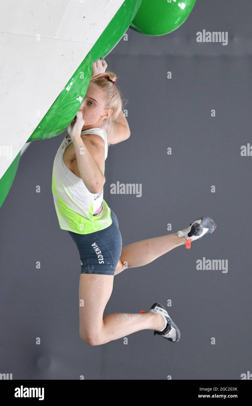Tokyo, Japan. Credit: MATSUO. 6th Aug, 2021. GARNBRET Janja (SLO) Sport ...