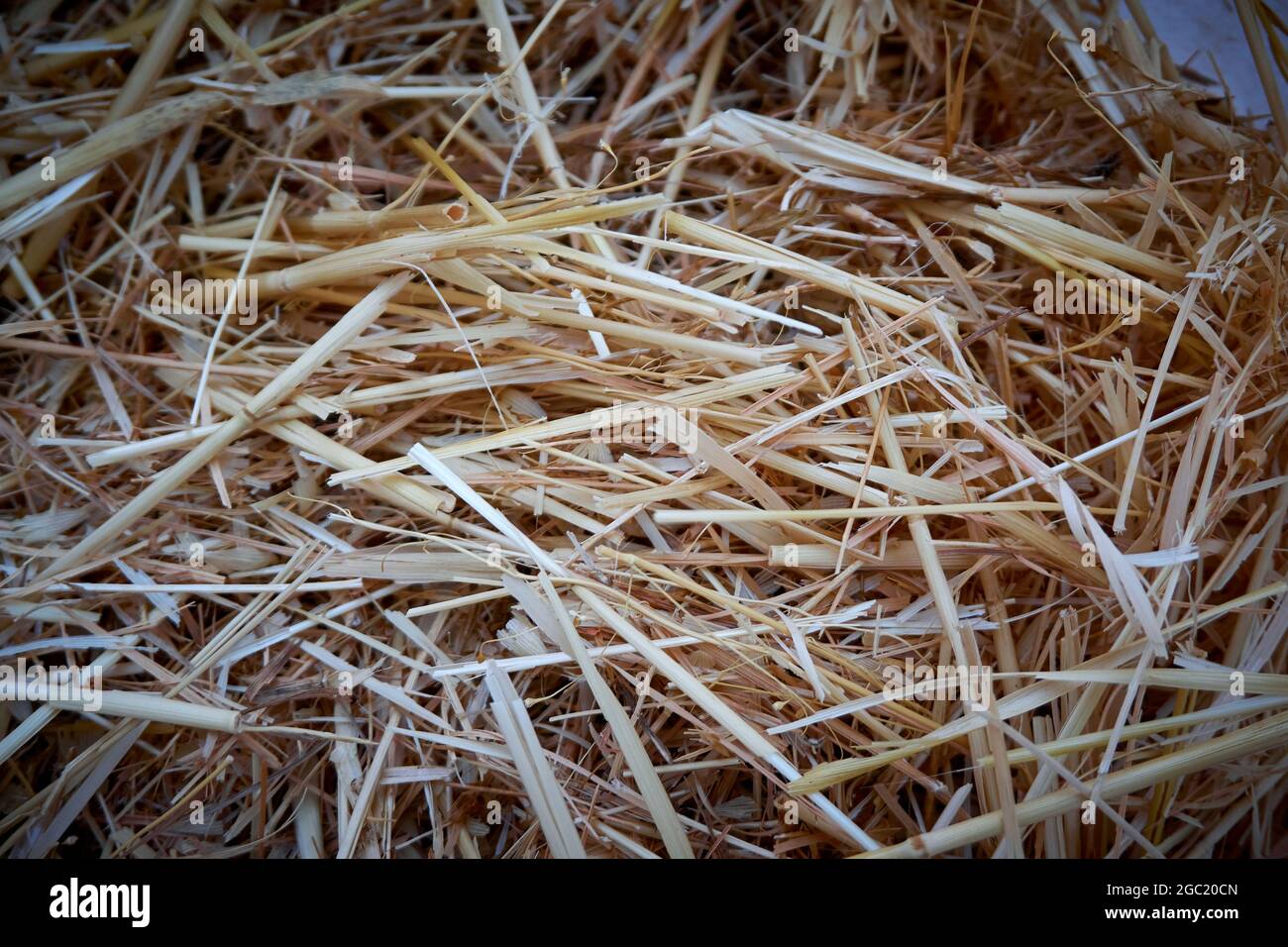 Dry hay straw backdrop texture Stock Photo - Alamy