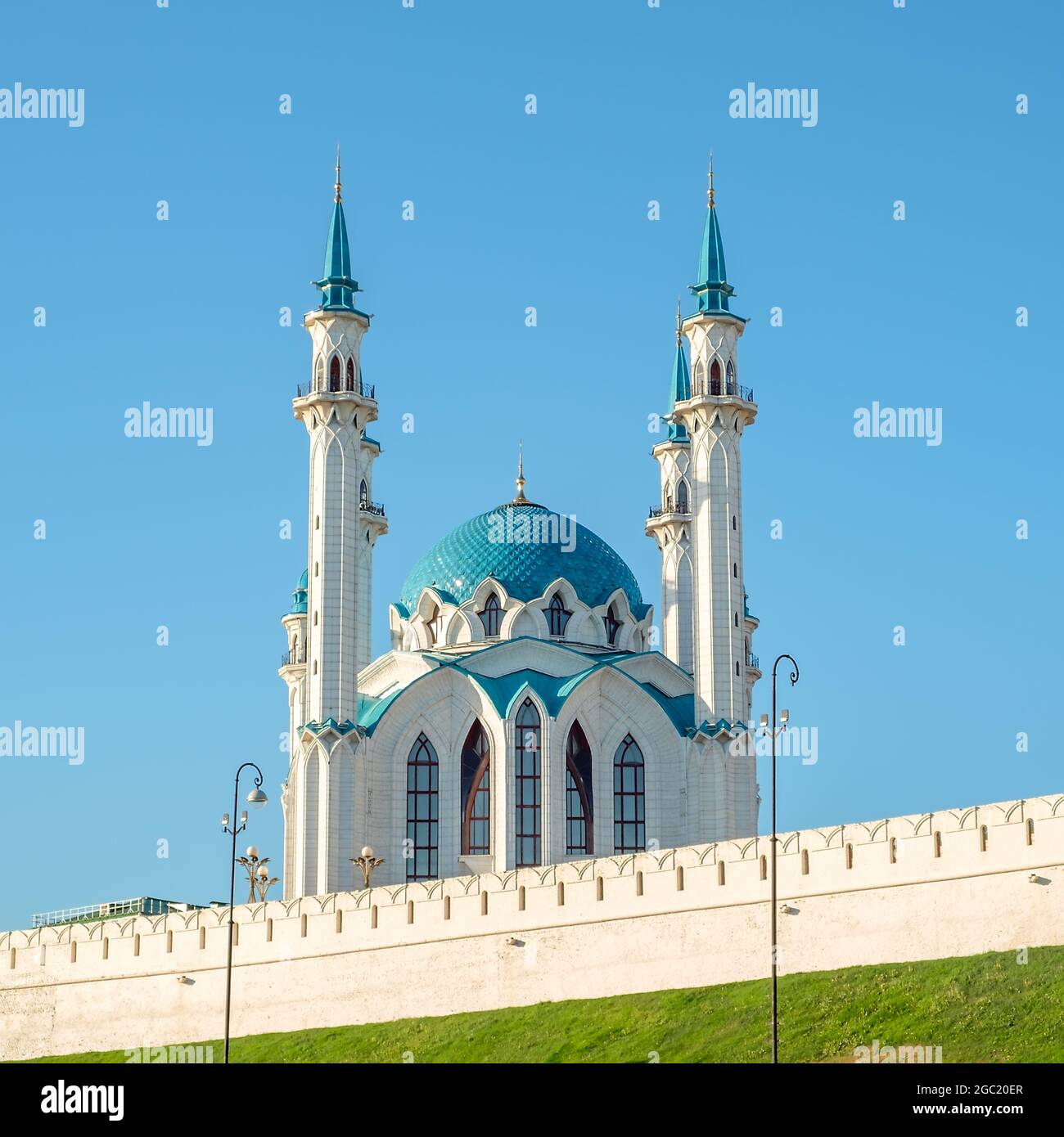 The Kul Sharif Mosque is a one of the largest mosques in Russia. The ...