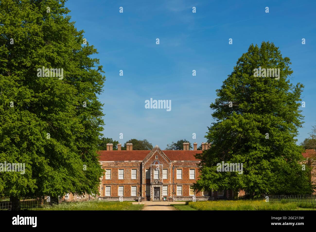 England, Hampshire, The Vyne Country House at Sherborne St.John near ...
