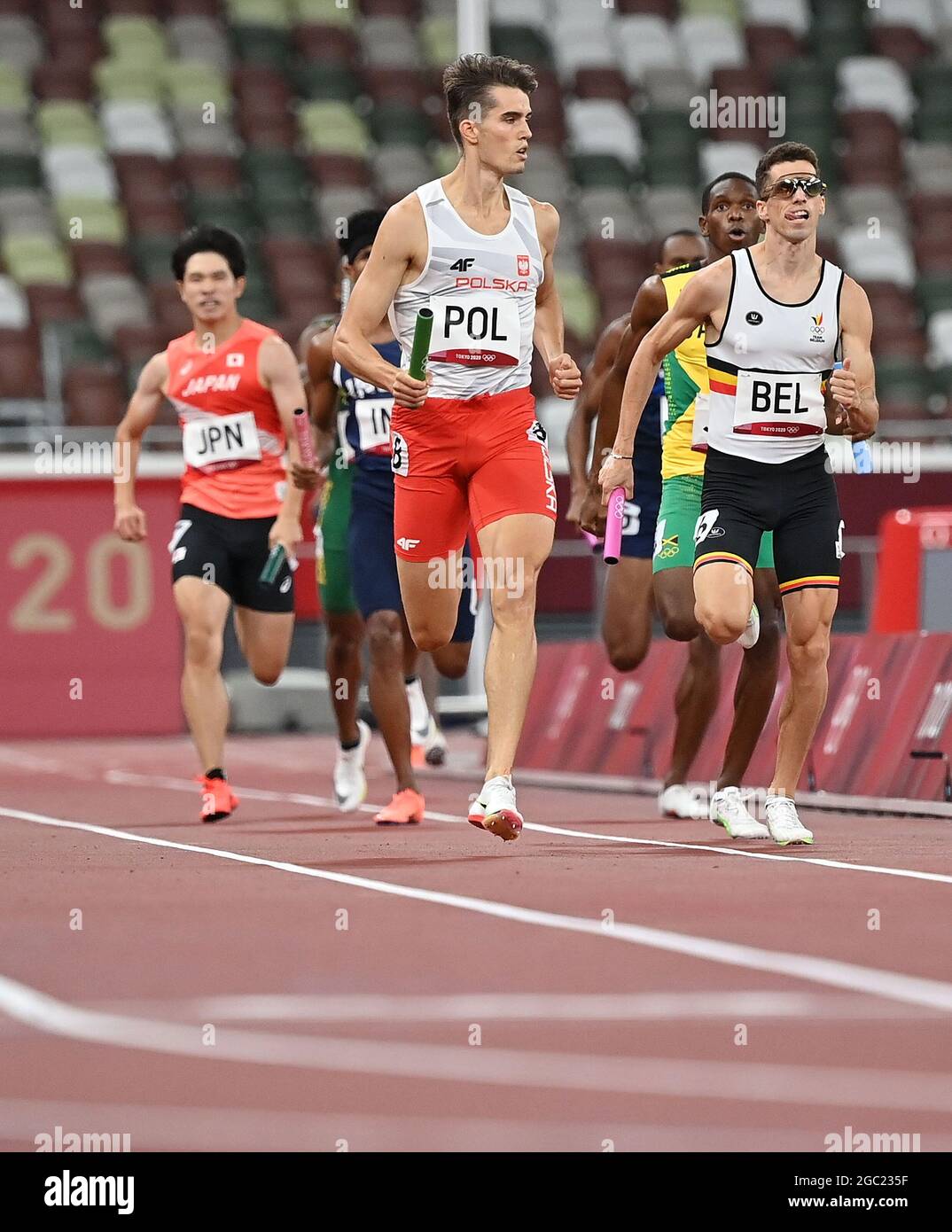 4x400m relay team poland hi-res stock photography and images - Alamy