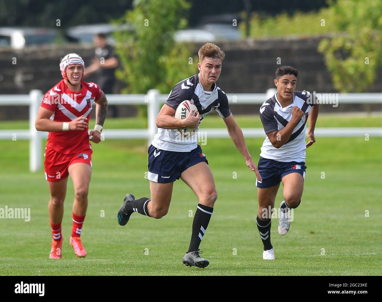 Leeds, England - 4 August 2021 - Oliver Field (Leeds Rhinos) of ...