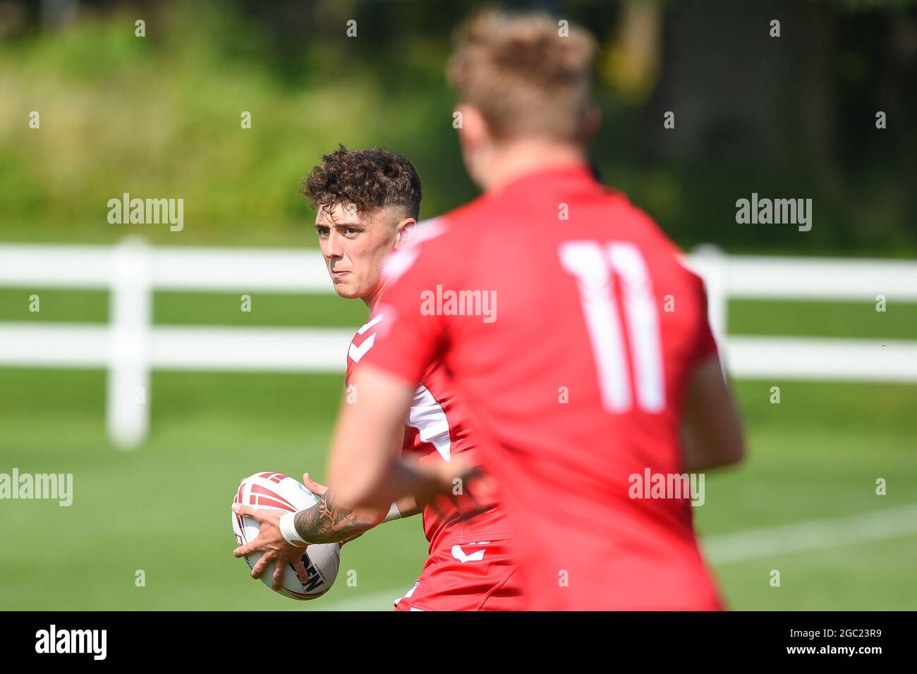Leeds, England - 4 August 2021 - Taylor Pemberton (St. Helens) of ...