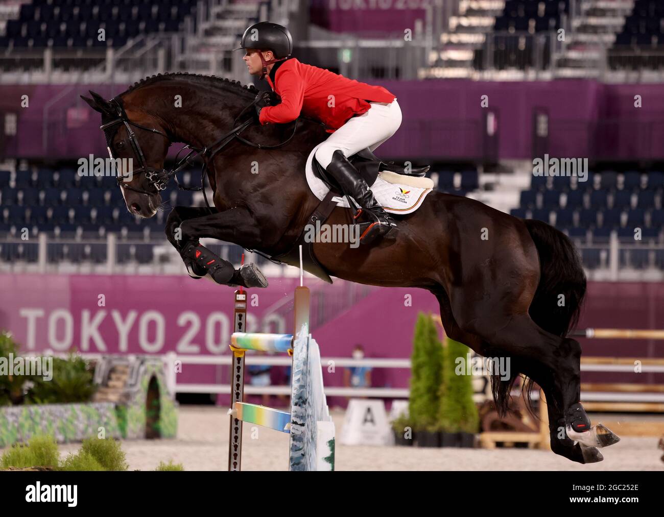 Tokyo, Japan. 06th Aug, 2021. Equestrian Sport/Jumping: Olympics ...
