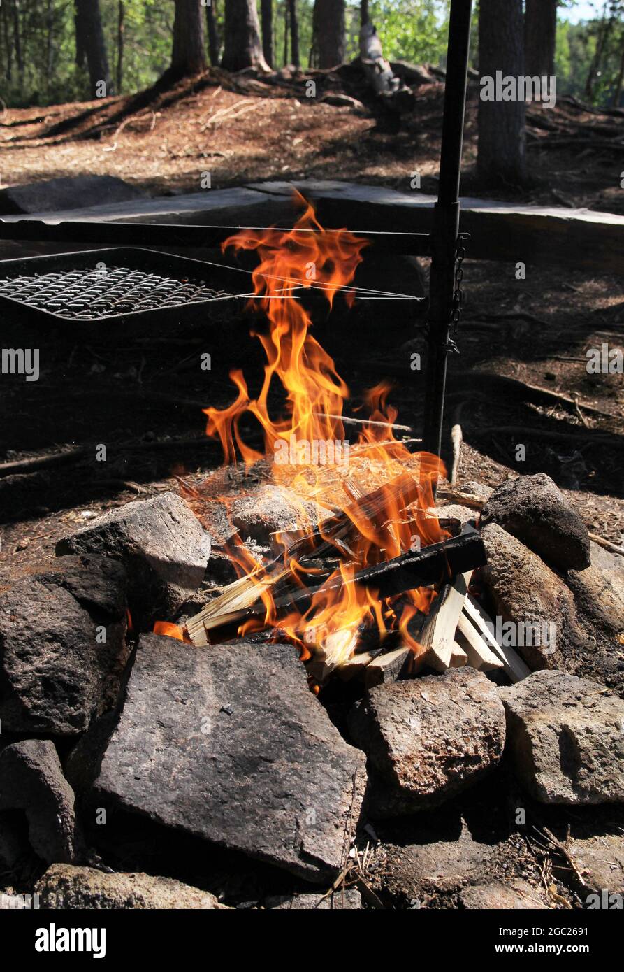 Flaming stone hi-res stock photography and images - Alamy