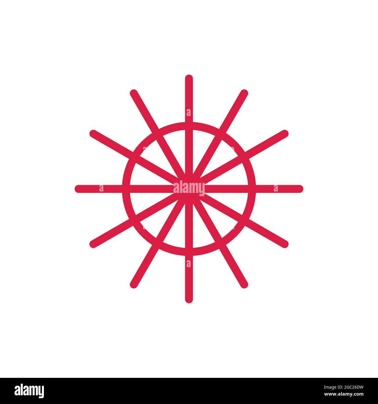 Target aim icon, archer sports game symbol. Game aiming sight dot ...