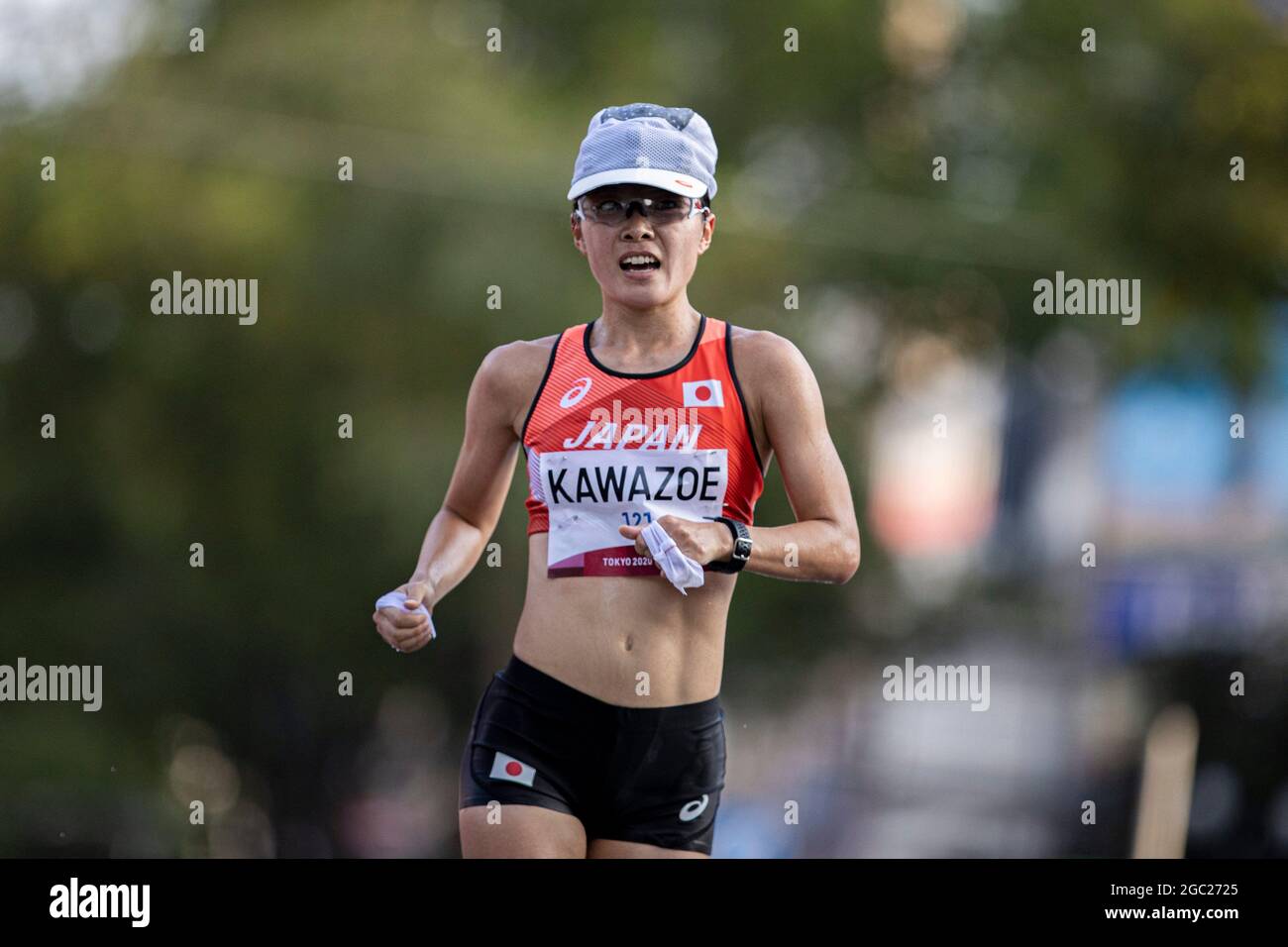 Hokkaido, Japan. 6th Aug, 2021. Kaori Kawazoe (JPN) Race Walk : Women's ...