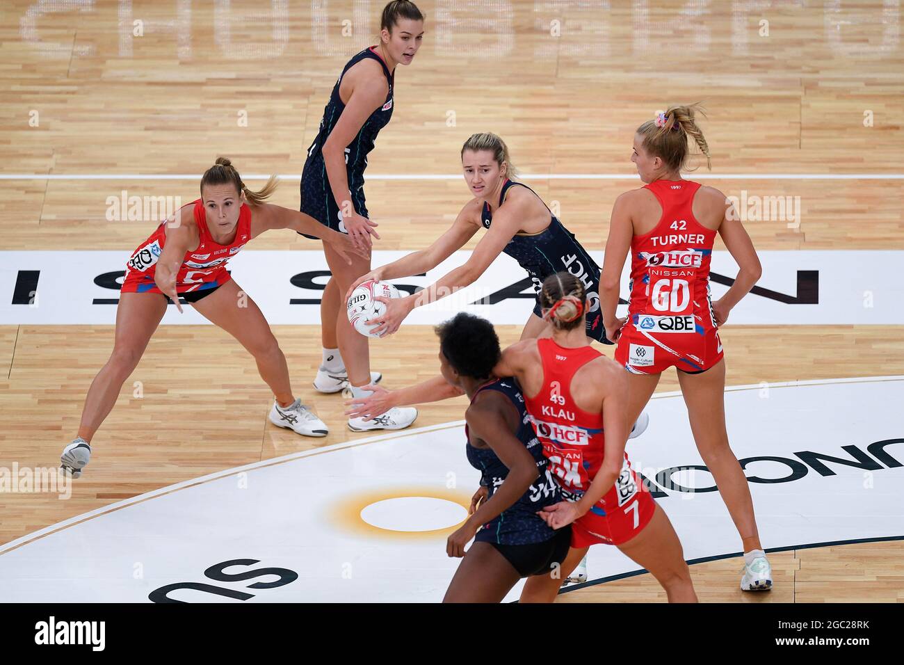 SYDNEY, AUSTRALIA - MAY 16: Ruby Barkmeyer of the Melbourne Vixens ...