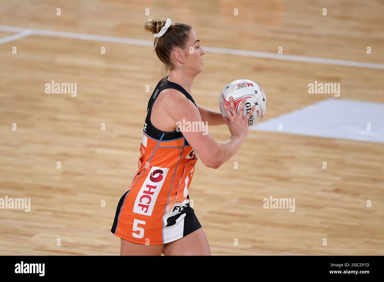 SYDNEY, AUSTRALIA - MAY 16: Jamie-Lee Price of the Giants Netball ...