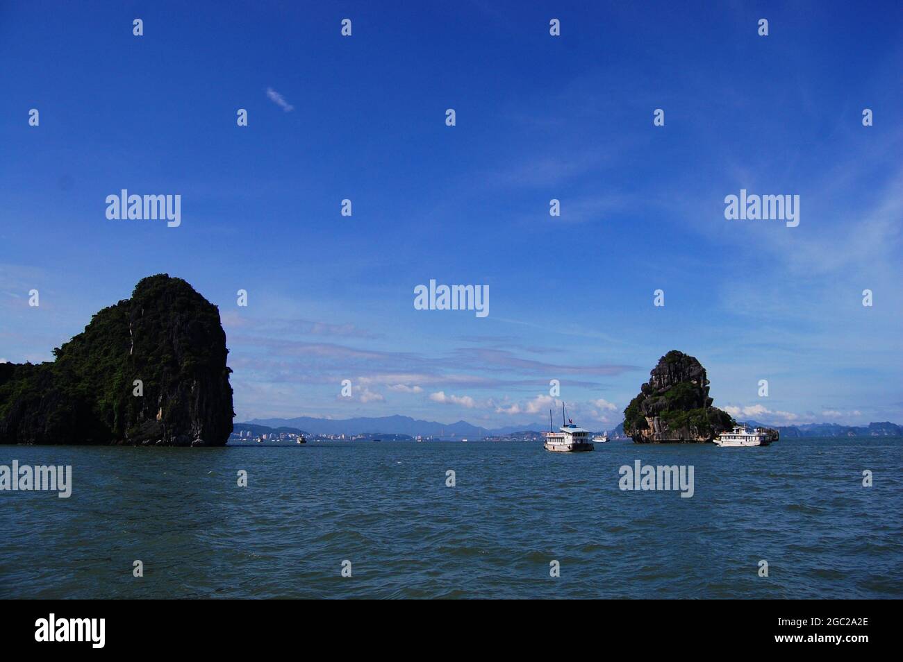 Halong or Ha Long Bay UNESCO World Natural Heritage Site and popular ...