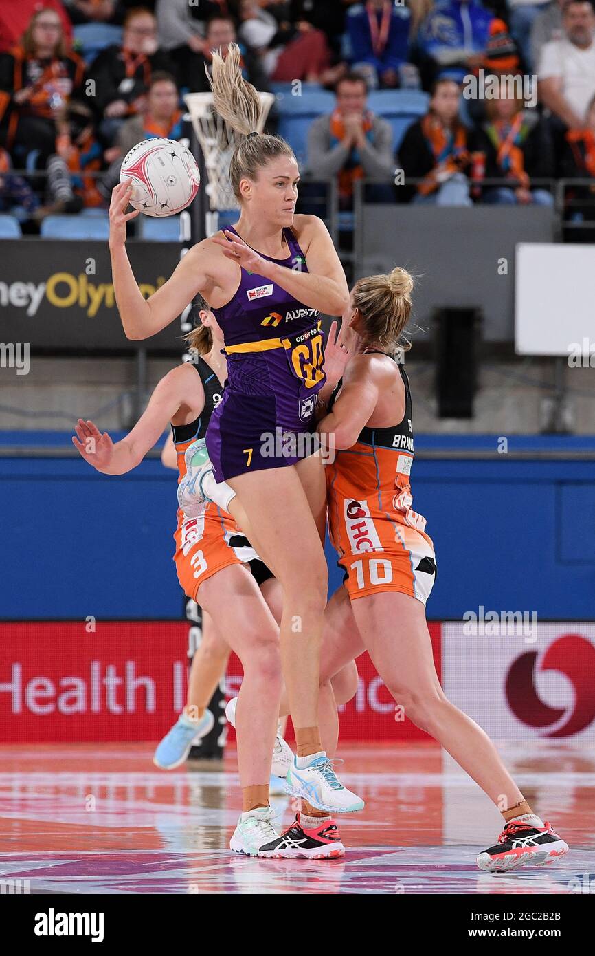 SYDNEY, AUSTRALIA - MAY 16: Kim Jenner of the Queensland Firebirds ...