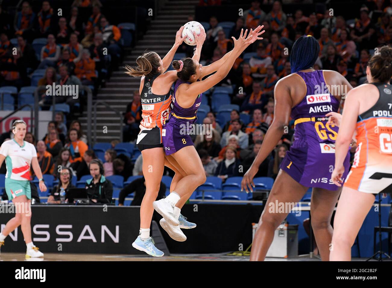 SYDNEY, AUSTRALIA - MAY 16: Amy Parmenter of the Giants Netball and ...