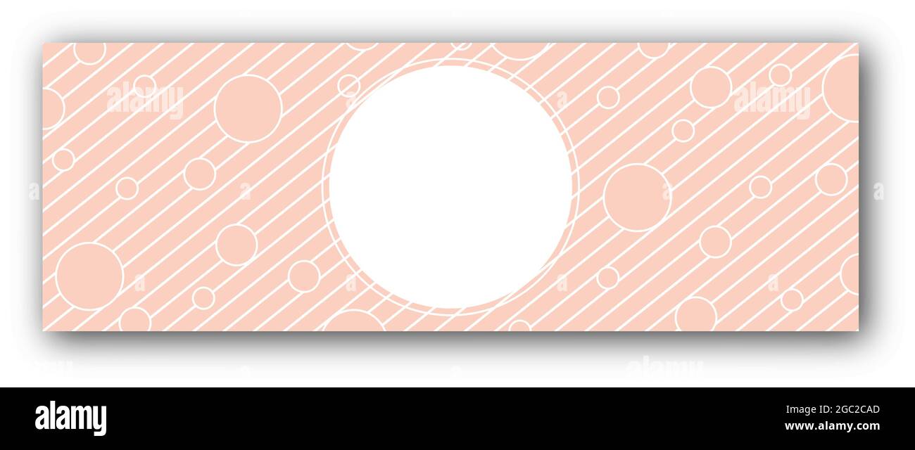 Background with a circle in the center for text photography or ...