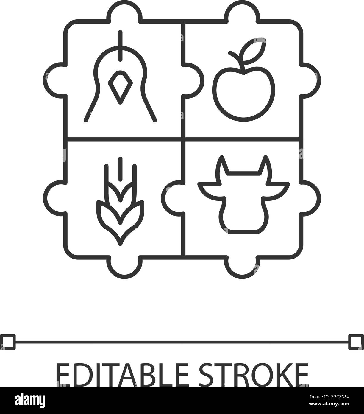 The cooperative logo Stock Vector Images - Alamy