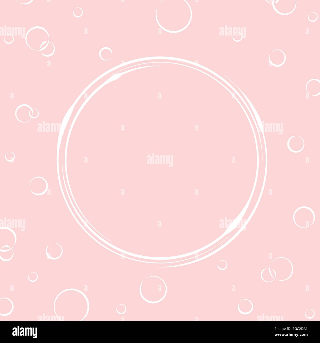 Background with a round frame in the center with place for text, photo ...
