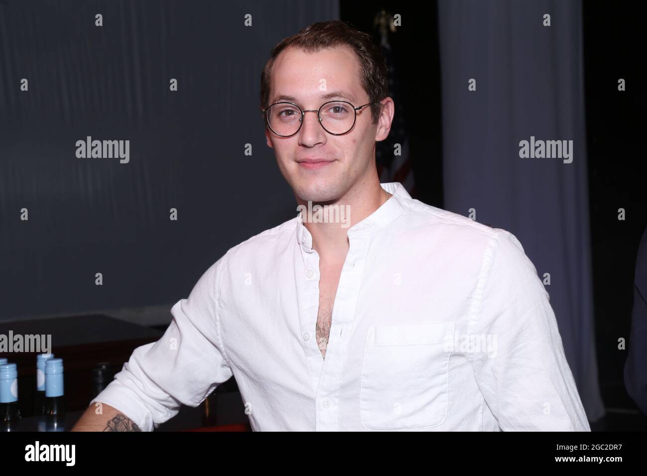 New York, NY, USA. 5th Aug, 2021. Christopher Rojas arrives at the ...