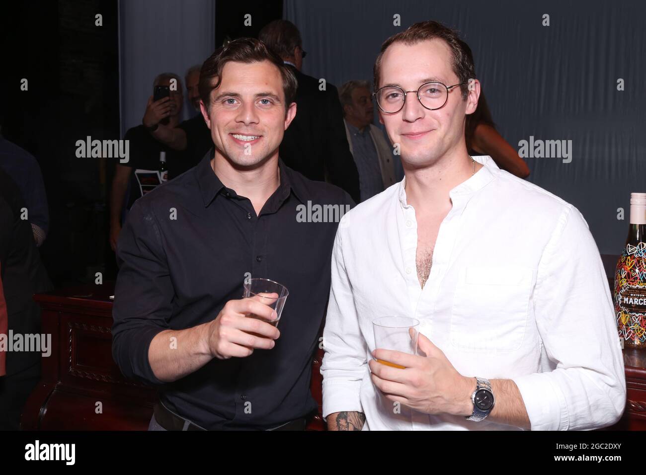 New York, NY, USA. 5th Aug, 2021. Richard Wingert and Christopher Rojas ...