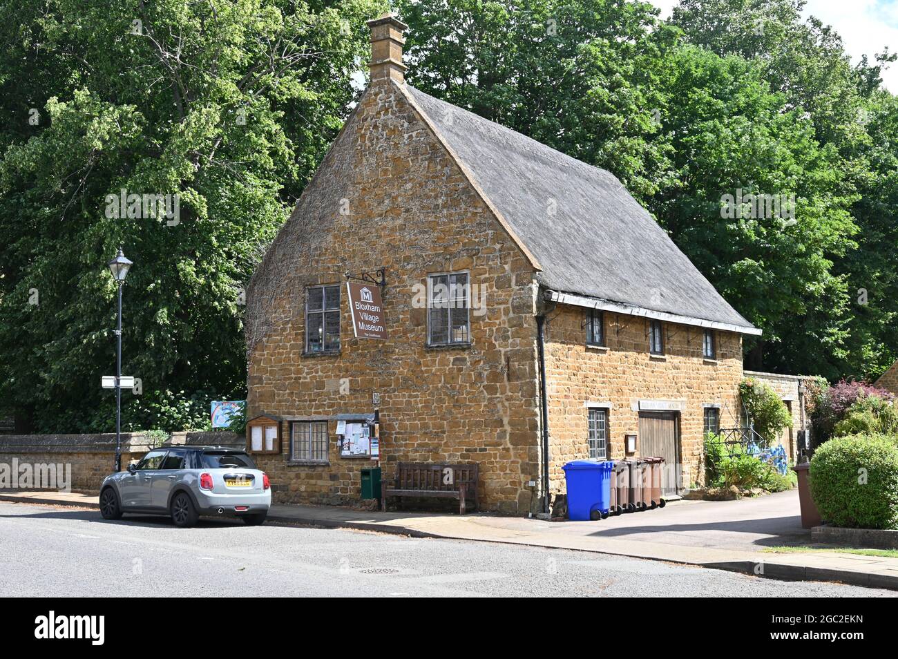 The village museum in the north Oxfordshire village of Bloxham Stock ...