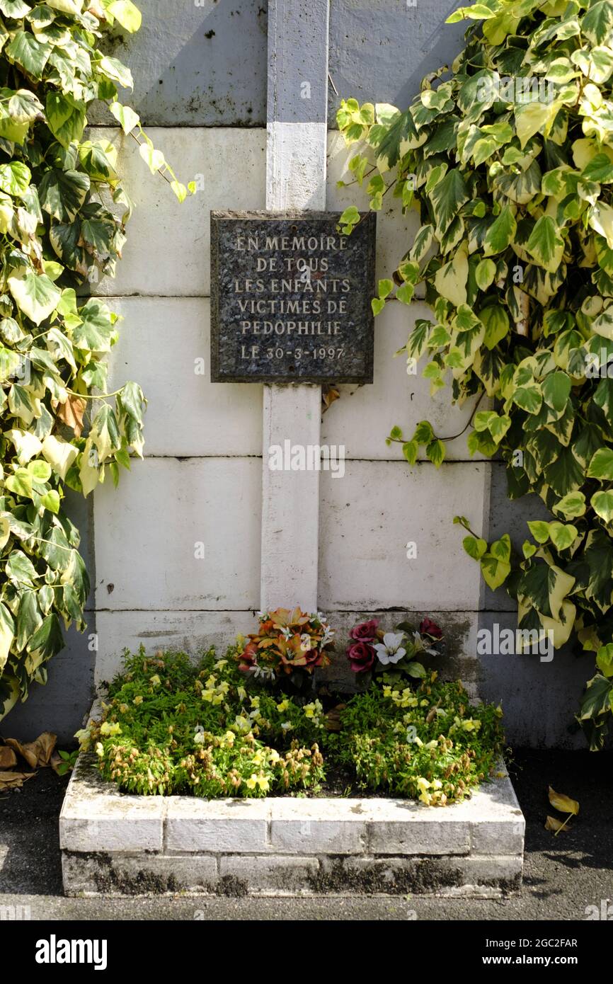 The house of the criminal and pedophile Marc Dutroux in Marcinelle ...