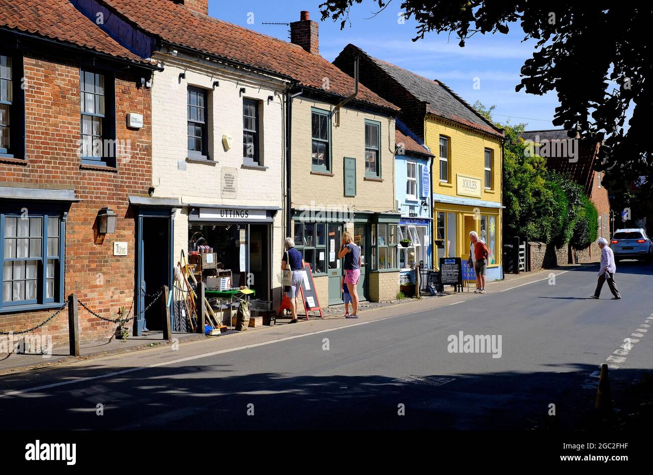 Burnham market norfolk street hi-res stock photography and images - Alamy