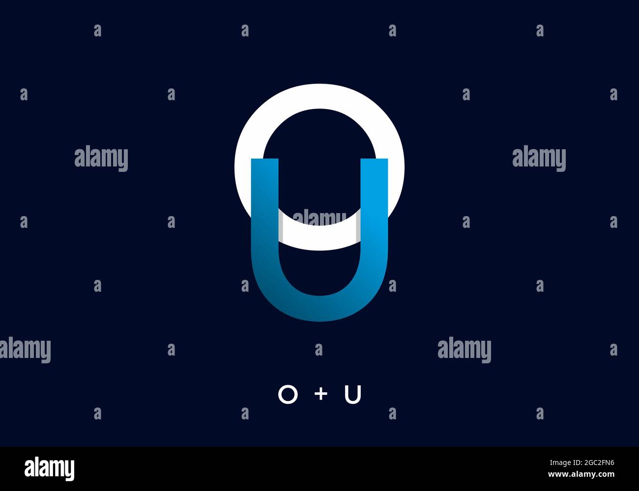 Ou symbol Stock Vector Images - Alamy